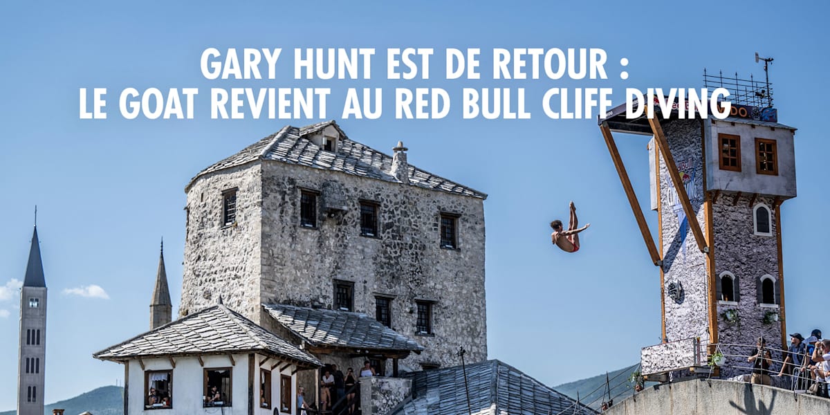 Gary Hunt est de retour au Red Bull Cliff Diving 2024
