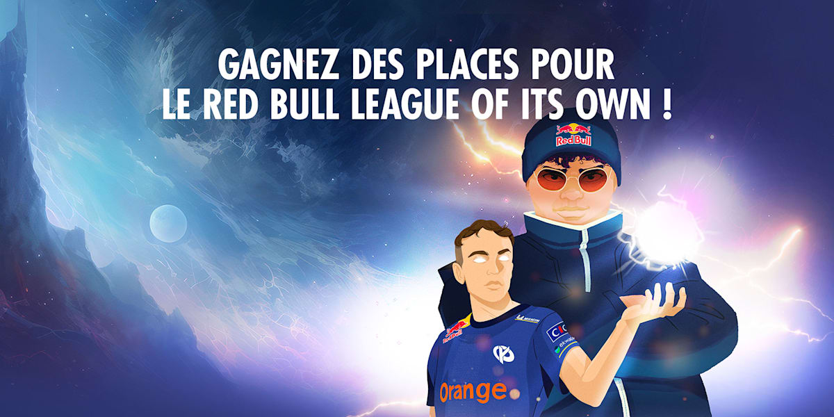 Joue et remporte tes places au Red Bull League of Its Own