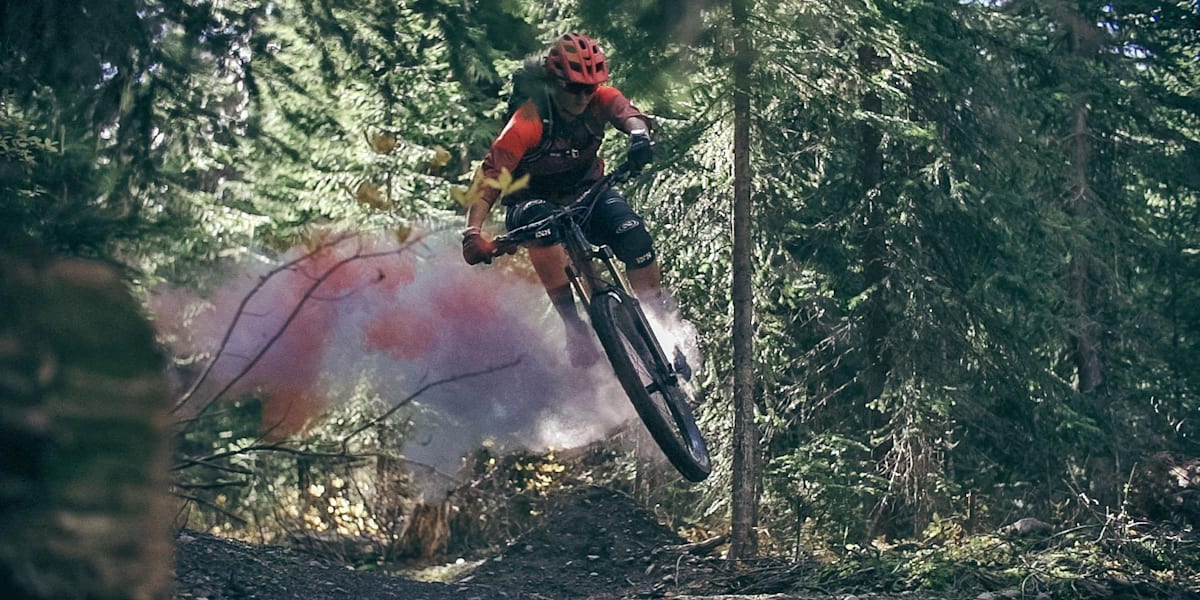 Intersection: Witness art and mountain biking combined