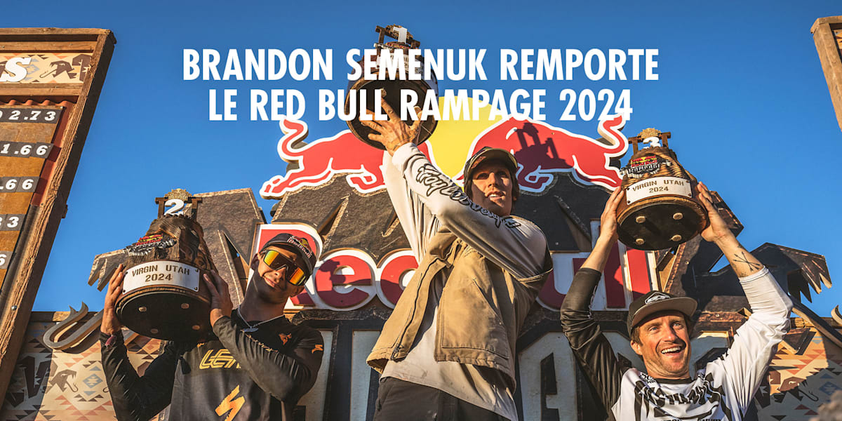 Red Bull Rampage 2024: Brandon Semenuk vainqueur ! Résultats