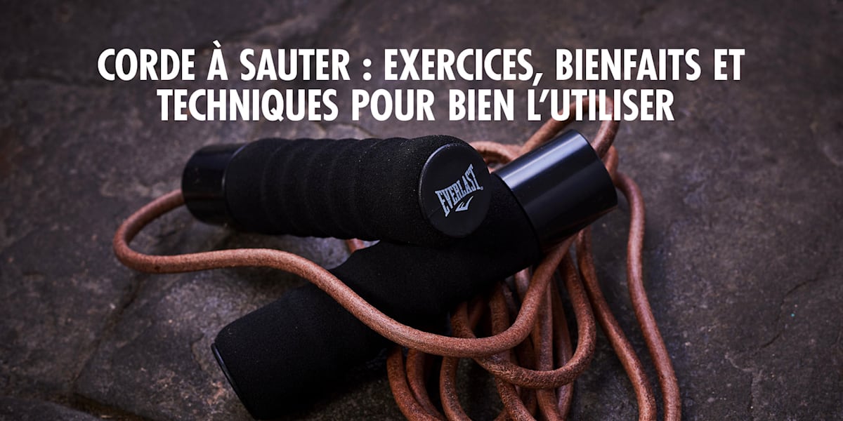 Corde à sauter: exercices, bienfaits, astuces, tout savoir