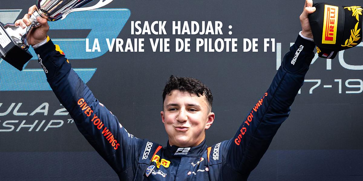 F1: Isack Hadjar habla de su carrera con LeBouseuh | Vídeo
