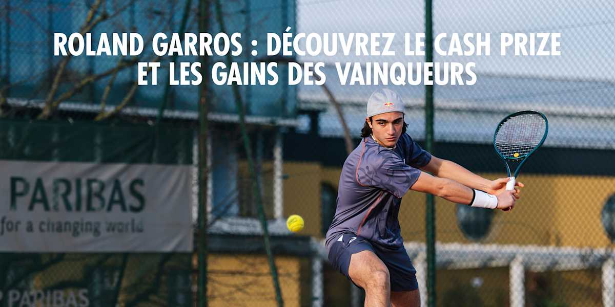 Roland Garros : combien gagnent les vainqueurs en 2025