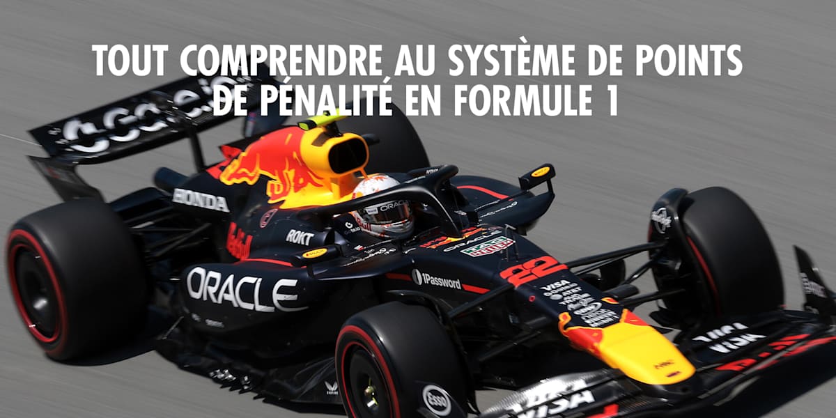 Formule 1 : tout comprendre du système de points de pénalité