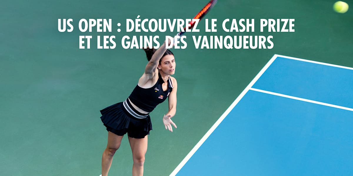 US Open 2025 : le cash prize et les gains des vainqueurs