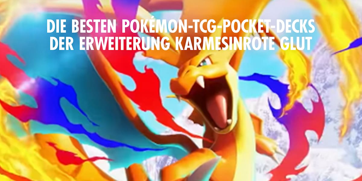 Pokémon TCG Pocket: Die besten Decks von Karmesinrote Glut