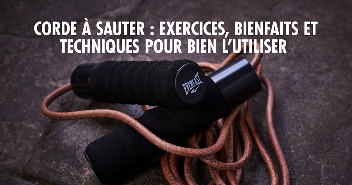 Corde à sauter: exercices, bienfaits, astuces, tout savoir