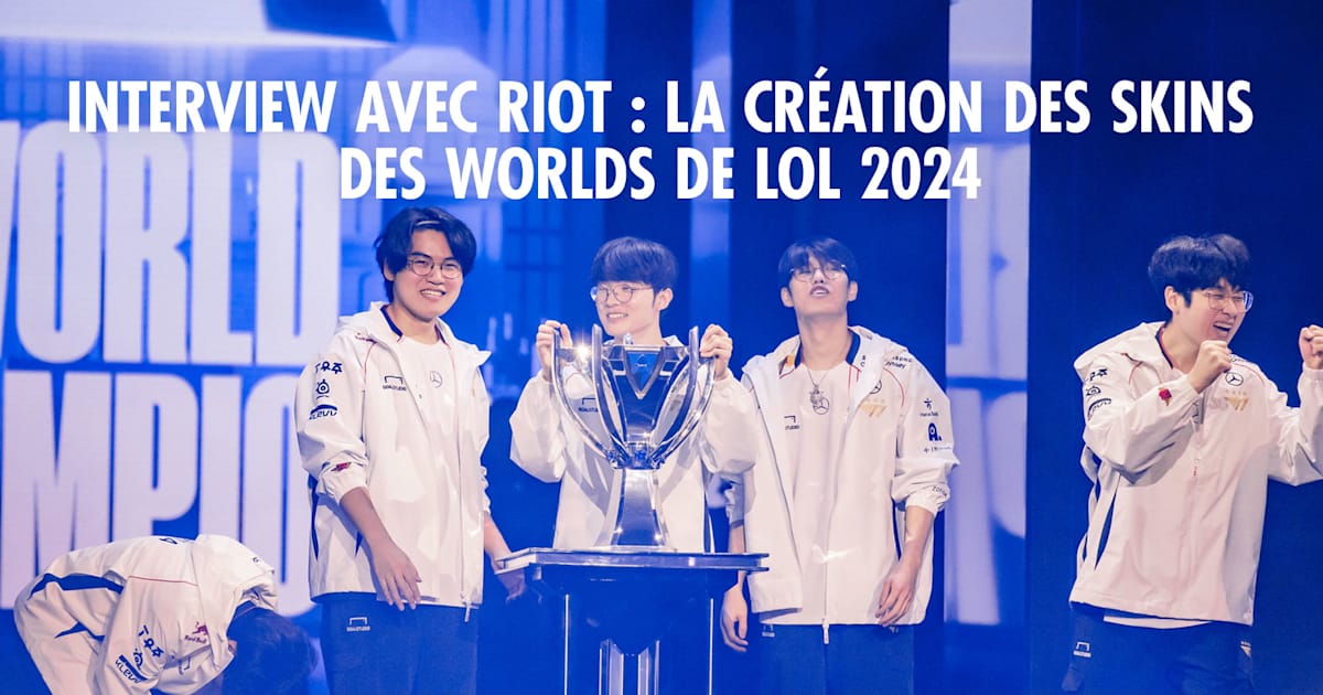Worlds LoL 2024: Riot dévoile tout sur la création des skins