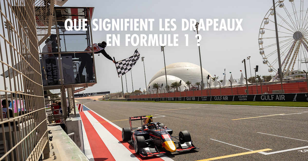 Que signifient les drapeaux en Formule 1 : le guide