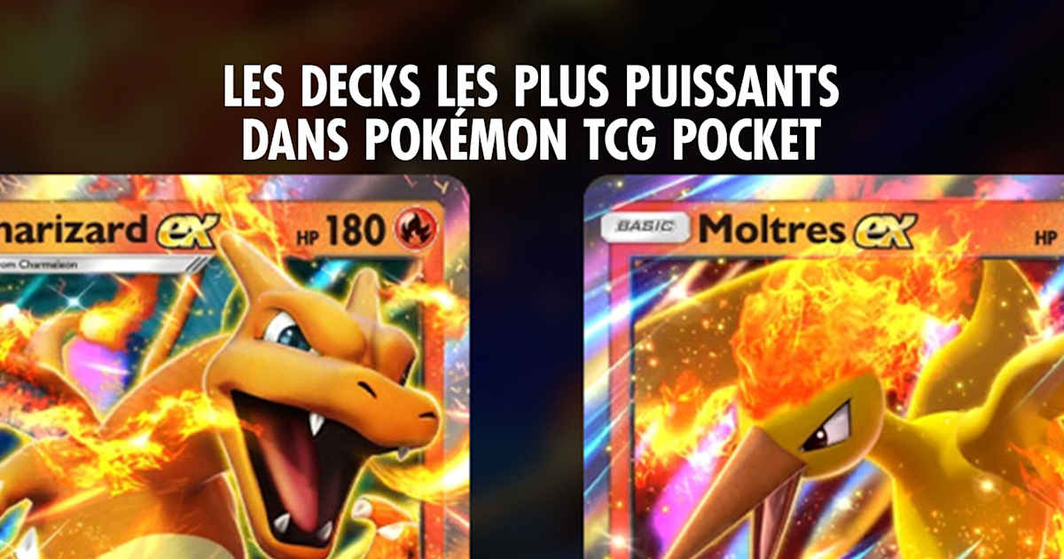 Pokémon TCG Pocket : les meilleurs decks actuels pour gagner