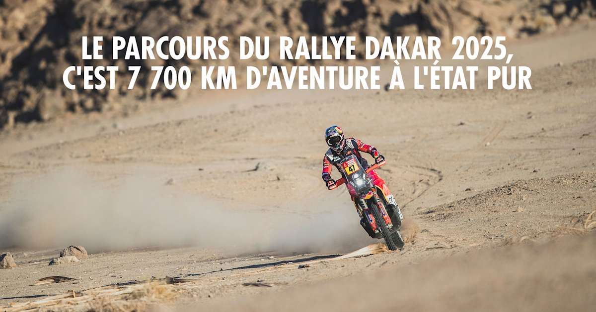 Rallye Dakar 2025 : voici le parcours et toutes les étapes