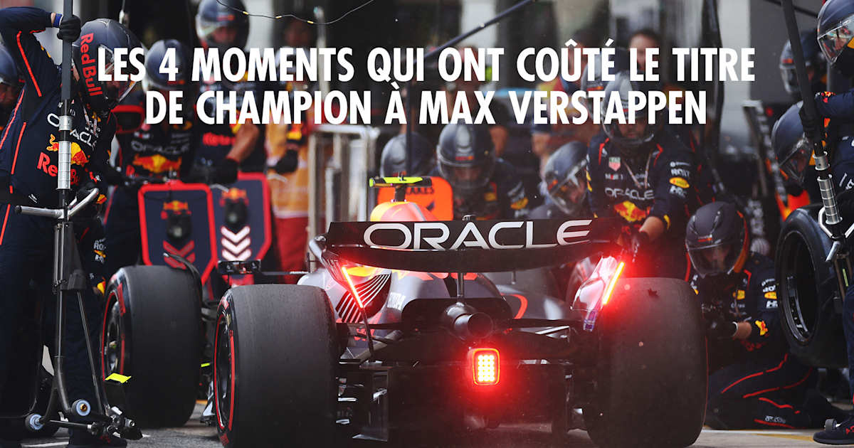 Max Verstappen : 4 moments qui lui ont coûté le titre en F1