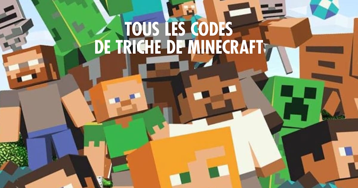 Minecraft : tous les codes de triche les plus utiles du jeu