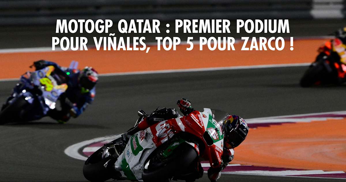 Grand Prix du Qatar de MotoGP 2025 : résumé et résultats