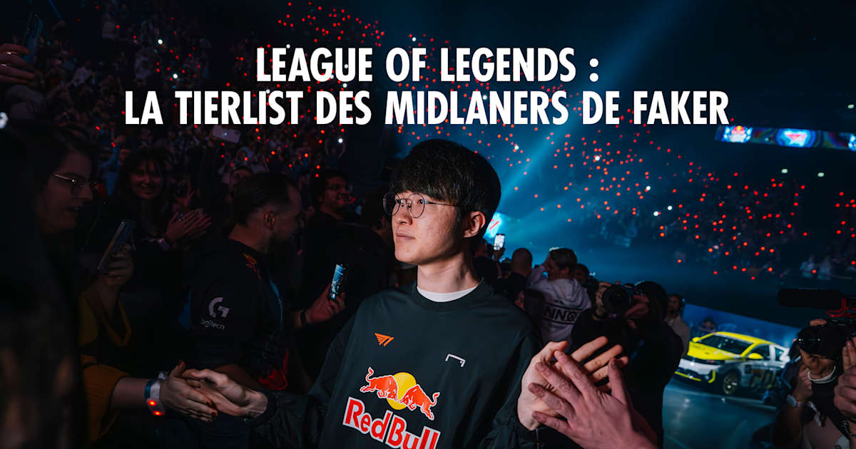 LoL : Faker dévoile sa tier list des champions midlane
