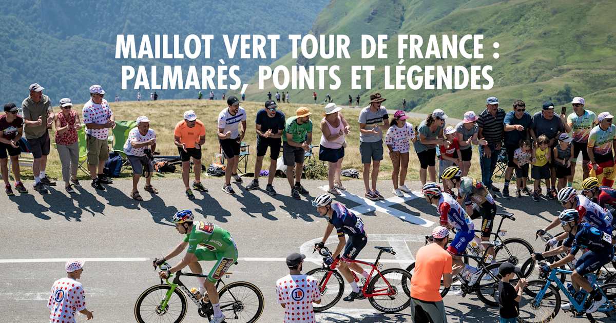 Maillot vert du Tour de France : rôle, palmarès et légendes