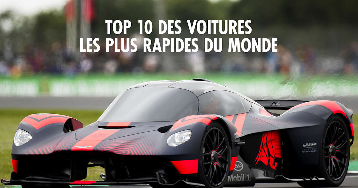 Quelles sont les voitures les plus rapides du monde : top 10