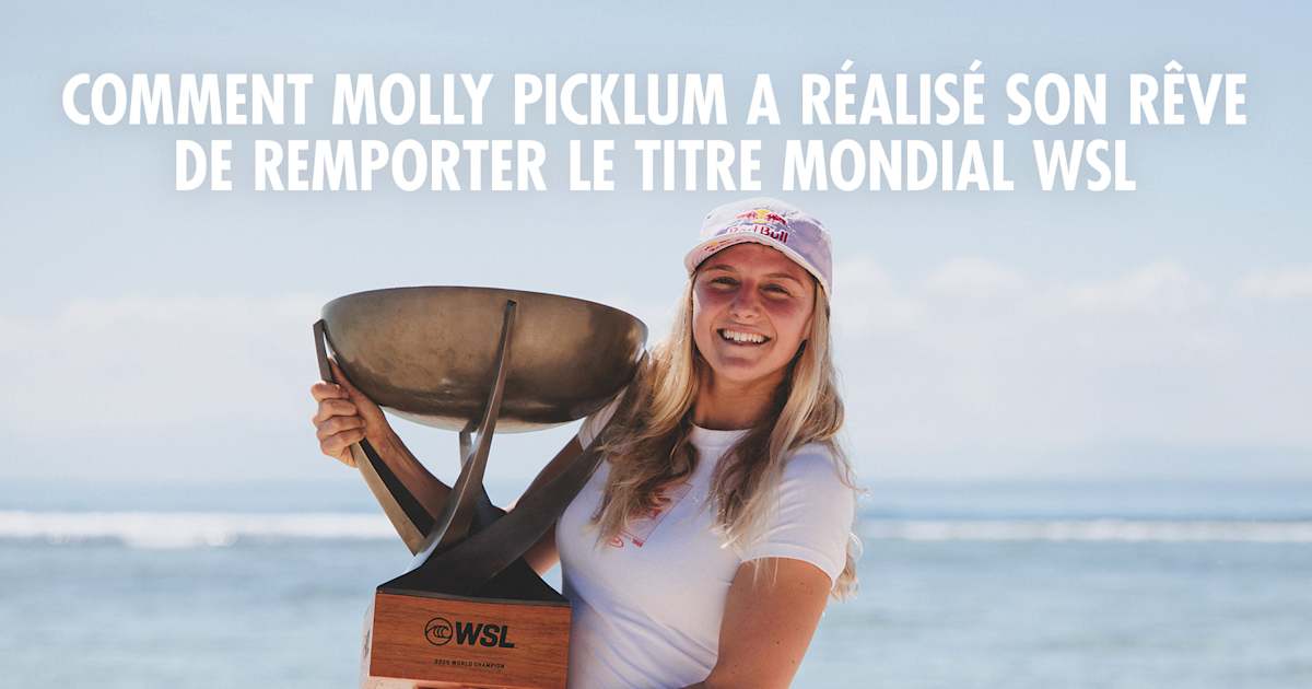 Molly Picklum championne du monde de surf 2025 : l’interview