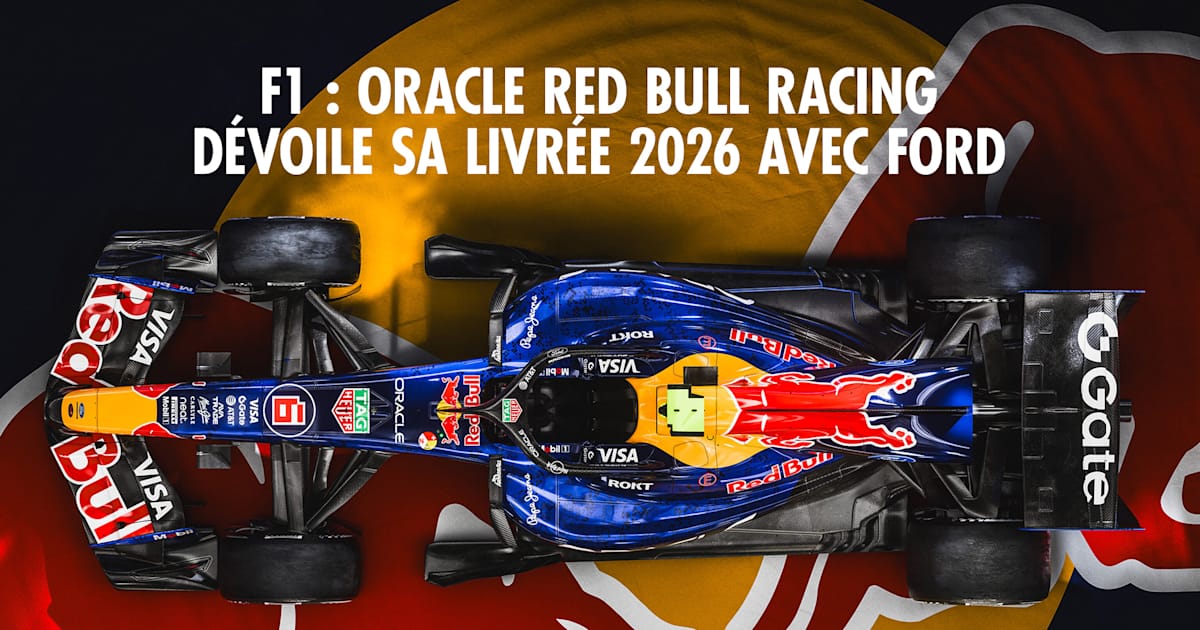 Oracle Red Bull Racing dévoile sa livrée F1 2026 avec Ford