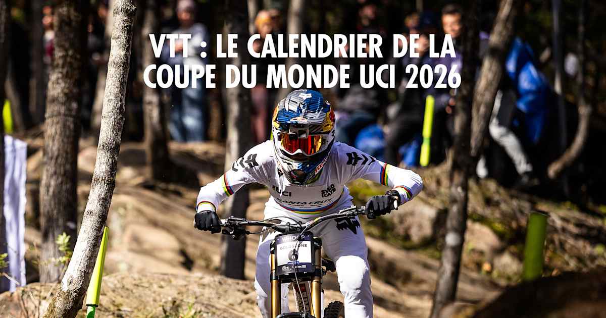 Coupe du monde VTT UCI 2026: découvrez le calendrier complet
