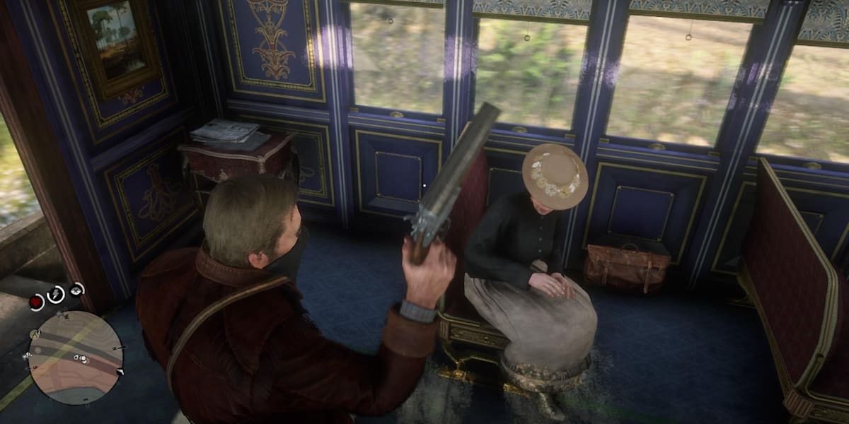 getting robbed rdr2