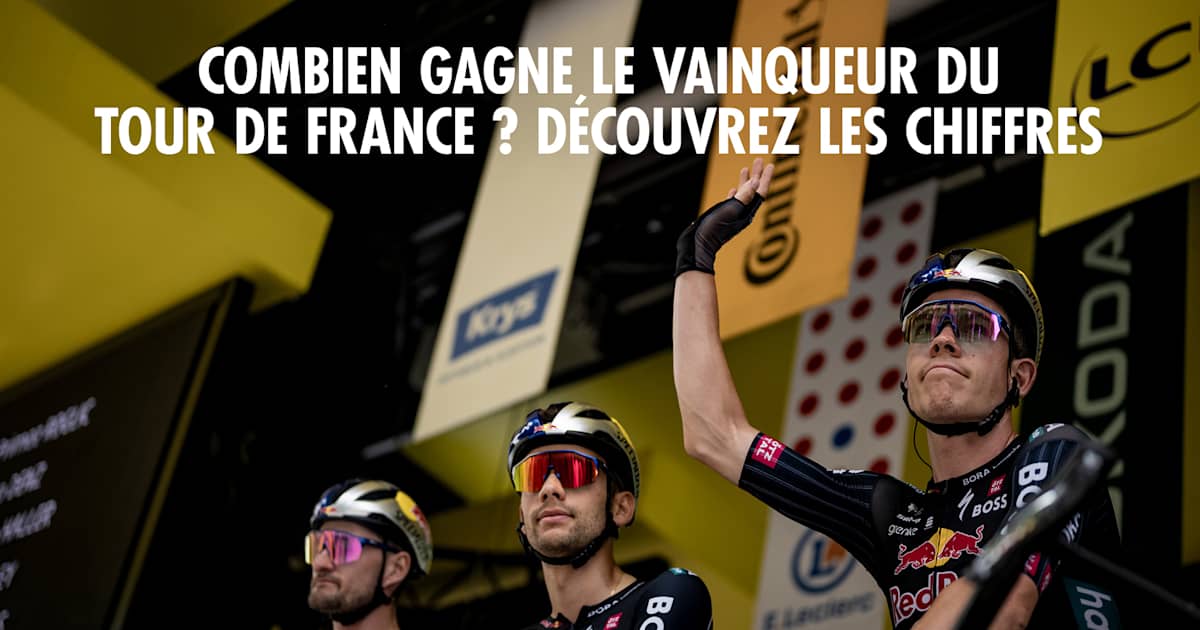 Tour de France 2025 : combien gagnent les vainqueurs