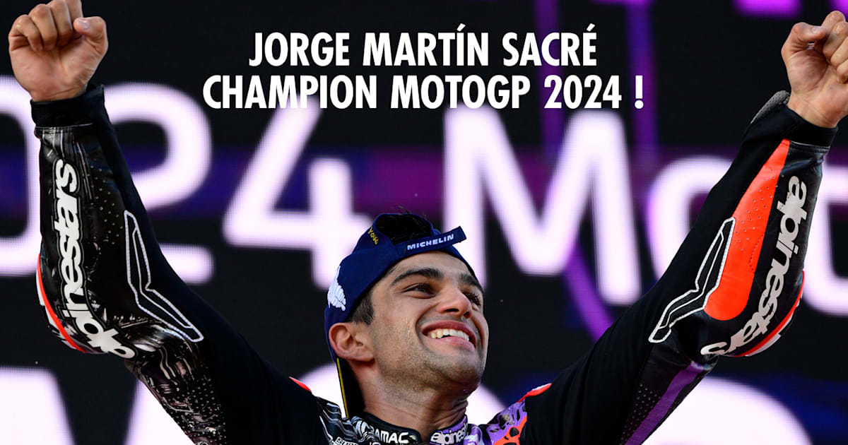Grand Prix MotoGP de Barcelone 2024: Jorge Martín champion