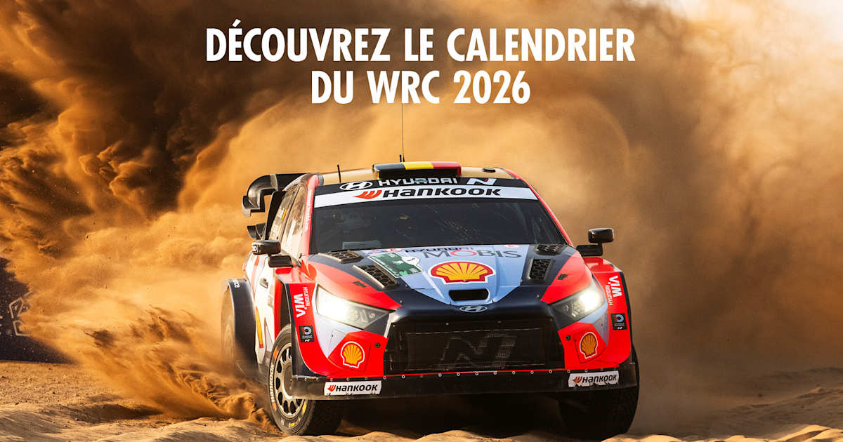 Calendrier WRC 2026 : les dates de tous les rallyes