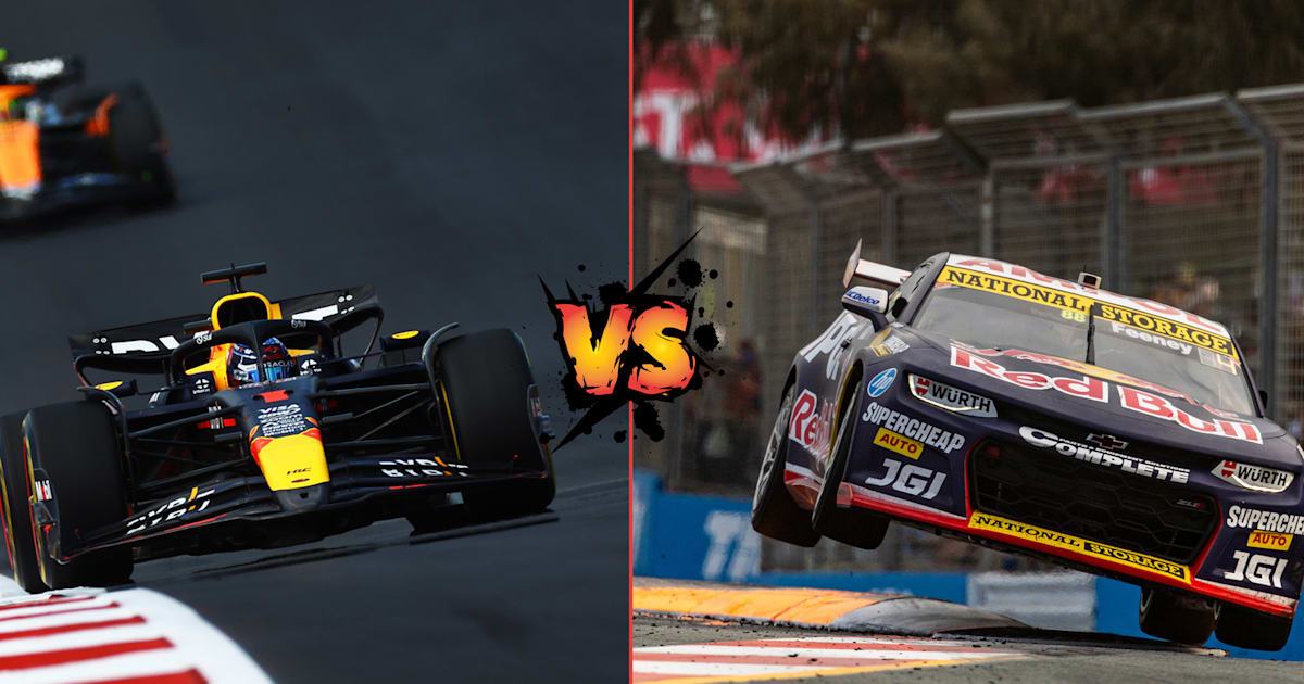 F1 versus V8 Supercars - Who wins?