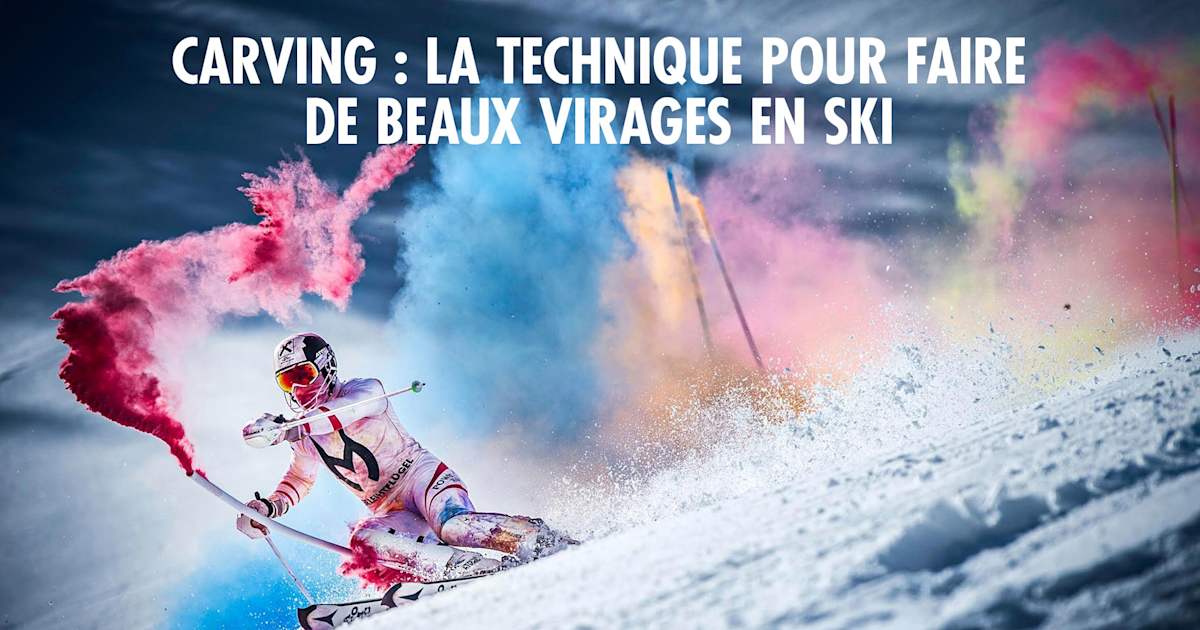 Carving en ski : la technique pour réussir vos virages