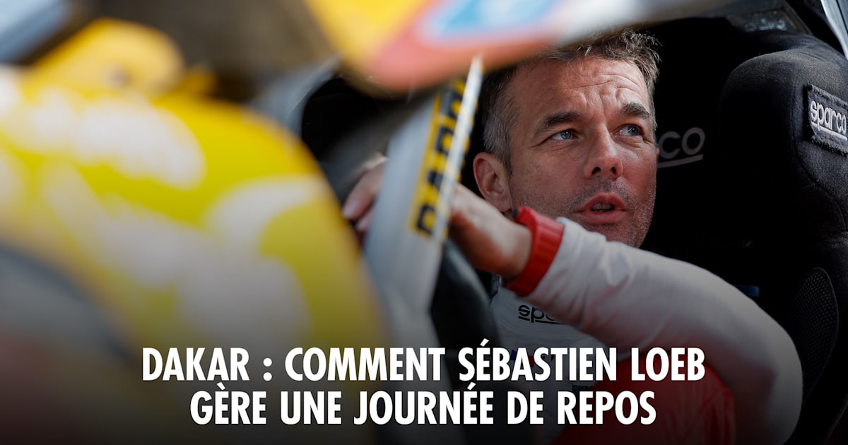 Dakar : comment Sébastien Loeb gère sa journée de repos