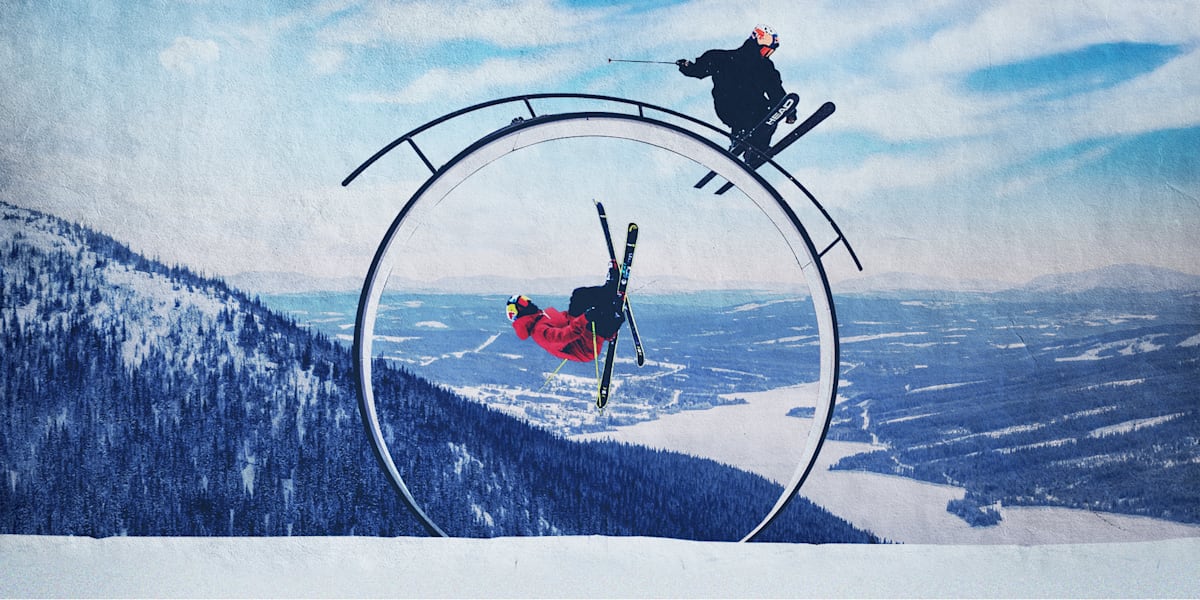 Red Bull Unrailistic 2023: freeski, rail