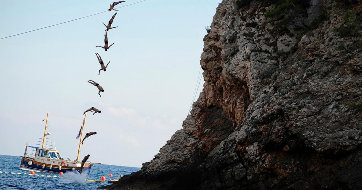 The physics of cliff diving: Here's an explanation