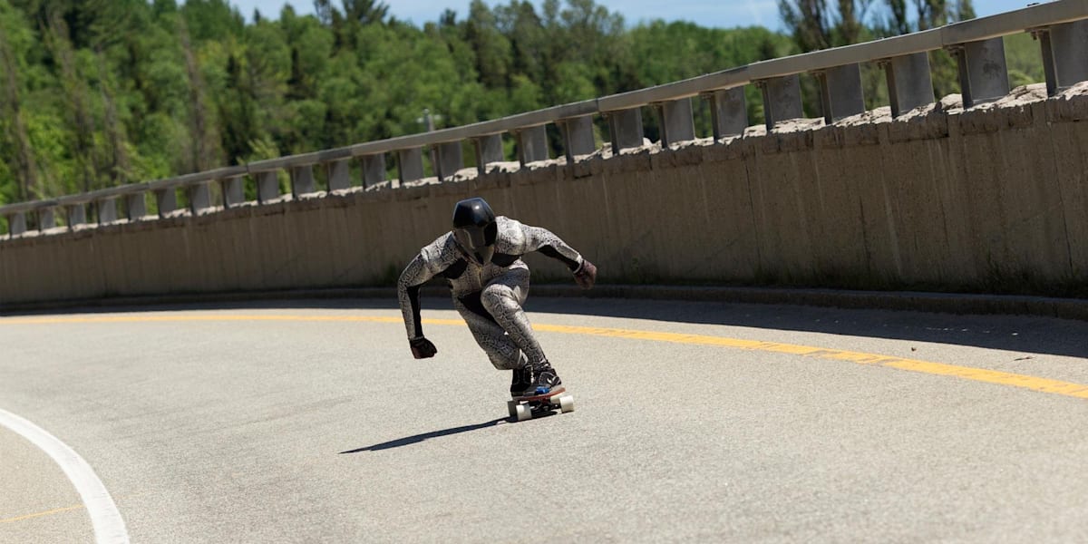 How to go from 130 to 0 on a downhill skateboard