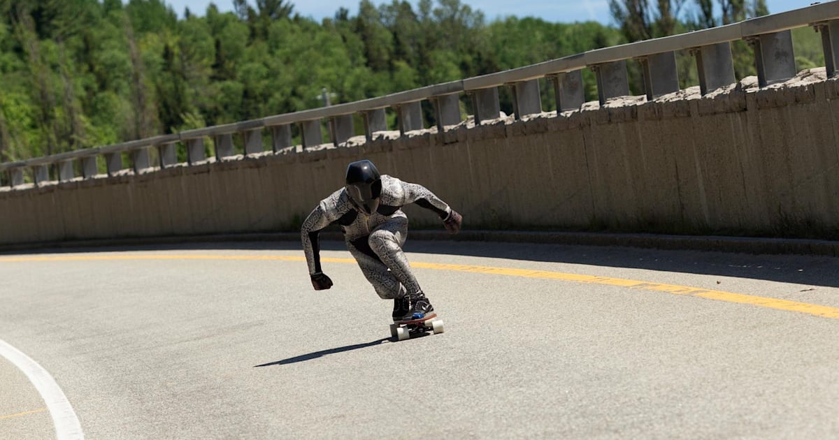 How to go from 130 to 0 on a downhill skateboard