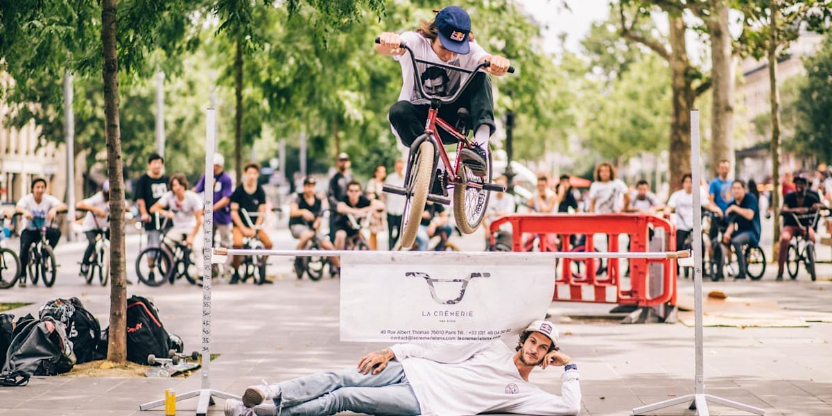BMX: Matthias Dandois et Anthony Perrin à Paris ! Vidéo