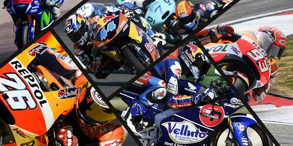 MotoGP, Moto2 and Moto3 best riders of 2015 | Red Bull