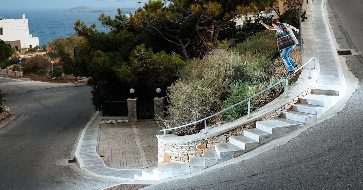 In Search of the Blu Enigma: skate Greek islands!