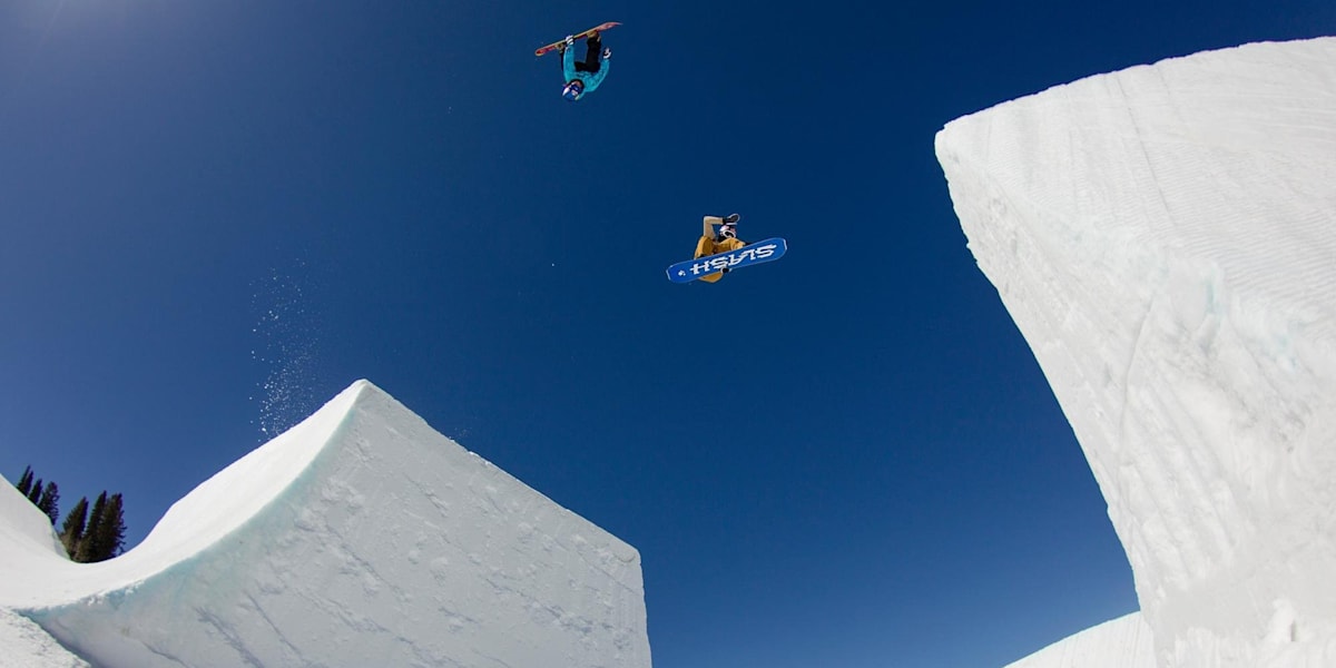 Red Bull Double Pipe Snowboarding Event Style Video