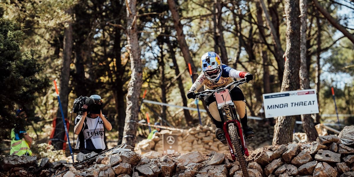 Myriam Nicole 2018 Winning Run UCI MTB World Cup