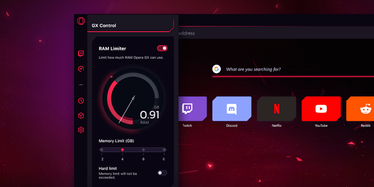 Opera GX أول متصفح للجيمرز