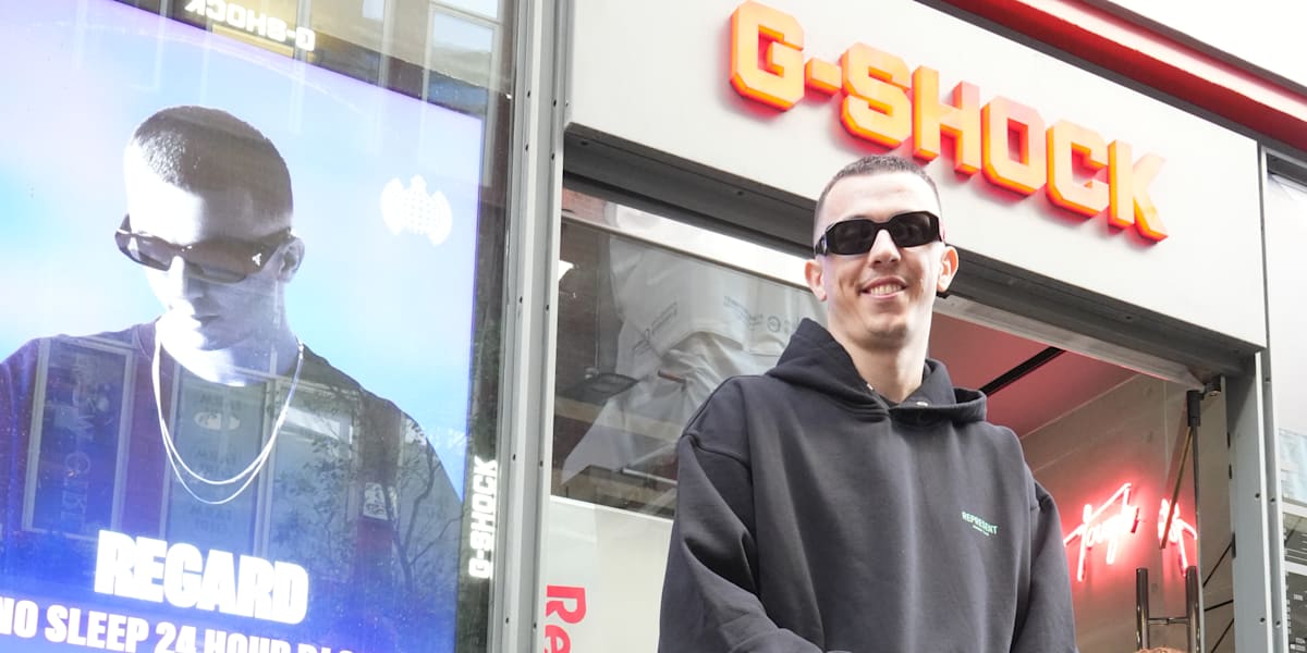 DJ Regard plays 24-hour party in G-Shock Carnaby St