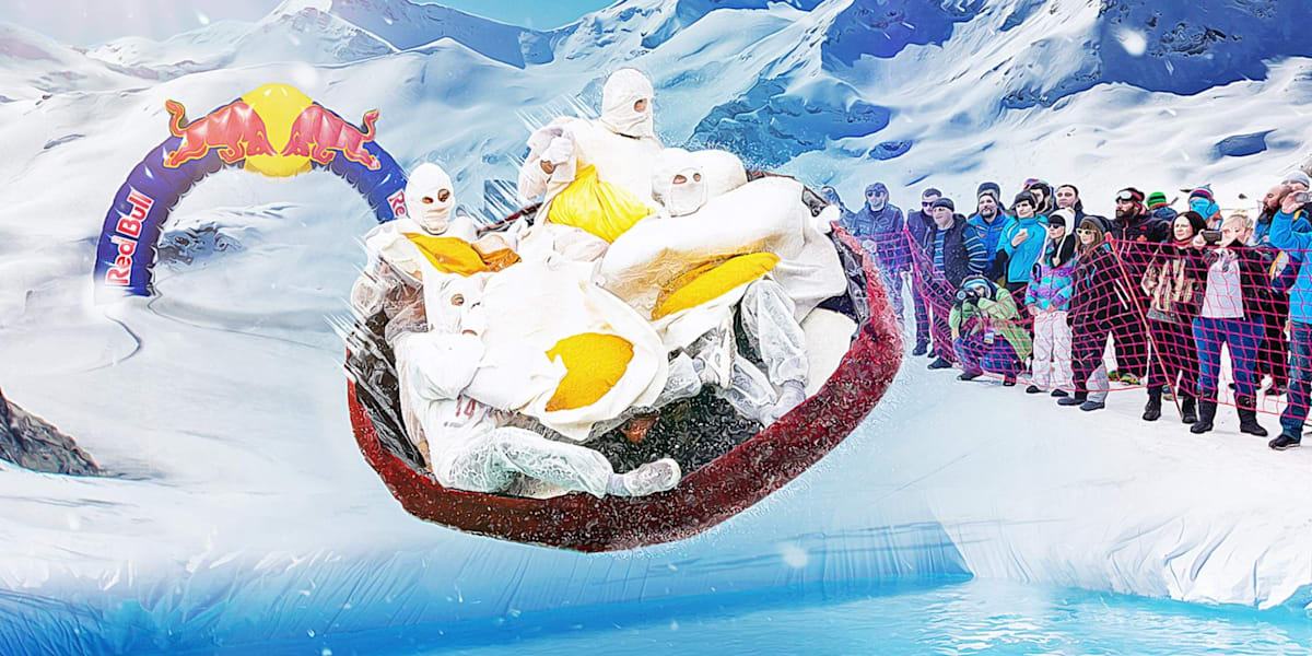 Red Bull Jump & Freeze - inspiracje