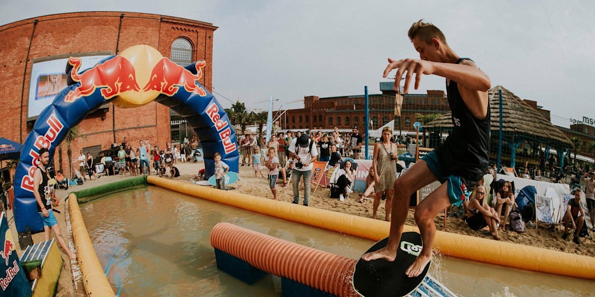 Zawody skimboardowe Red Bull Skim It - zapraszamy!