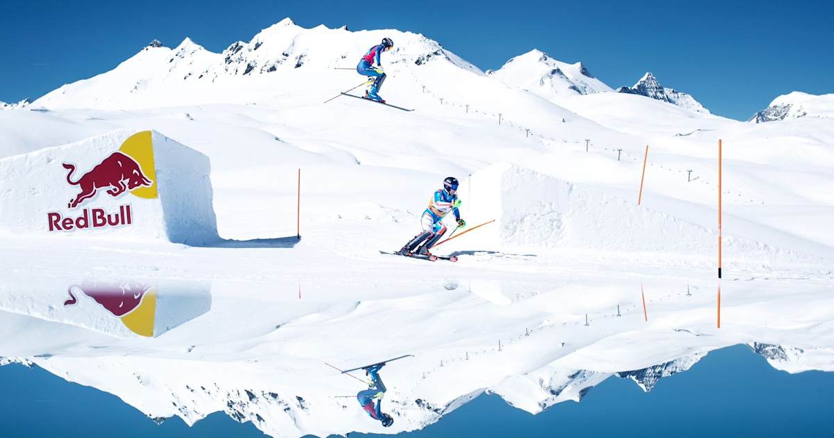 Red Bull Alpine Park 2025 : course ski slalom à Val d'Isère
