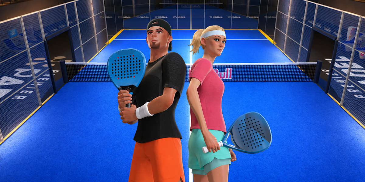 Red Bull Padel: Court Legends - Online Padel Spiel