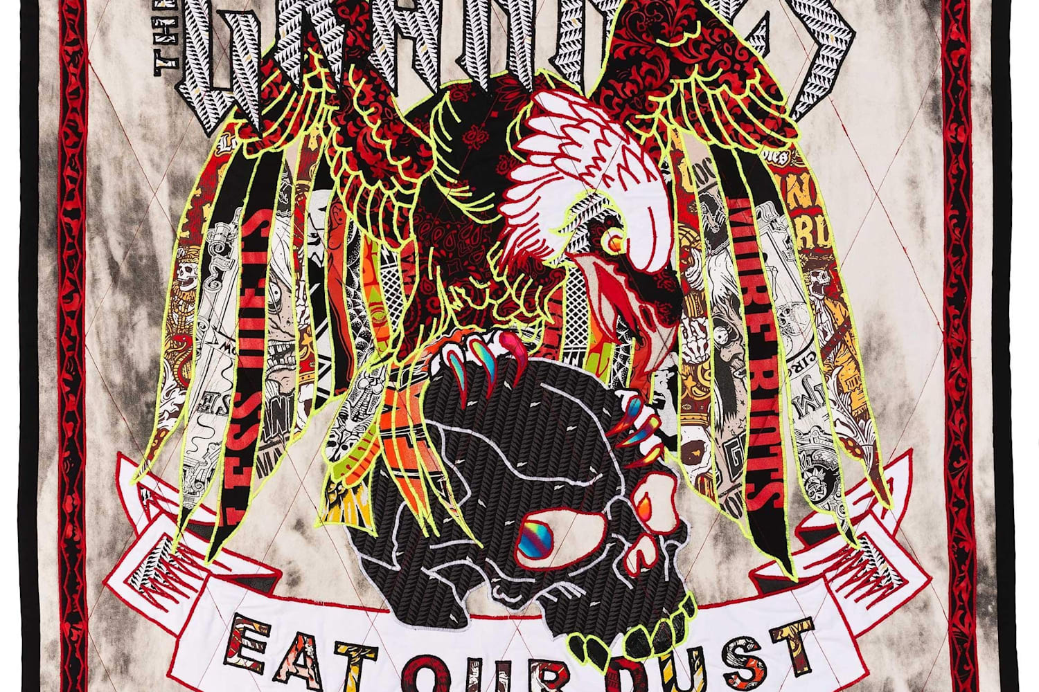 Ben Venom king of heavy-metal quilting