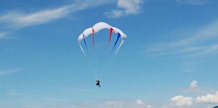 El primer vuelo en parapente cumple 50 años