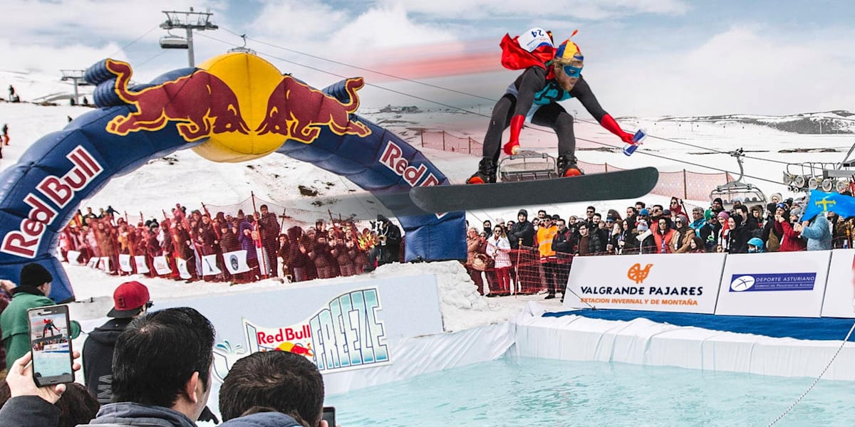 Red Bull Jump and Freeze
