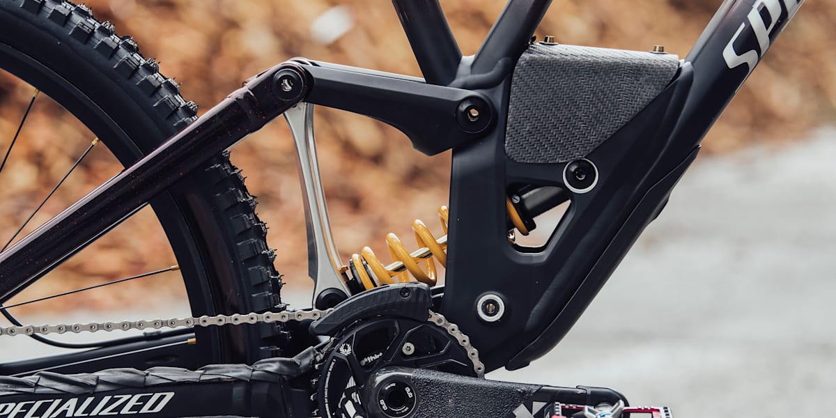 Loïc Bruni Specialized Demo: Hinterer Dämpfer Galerie